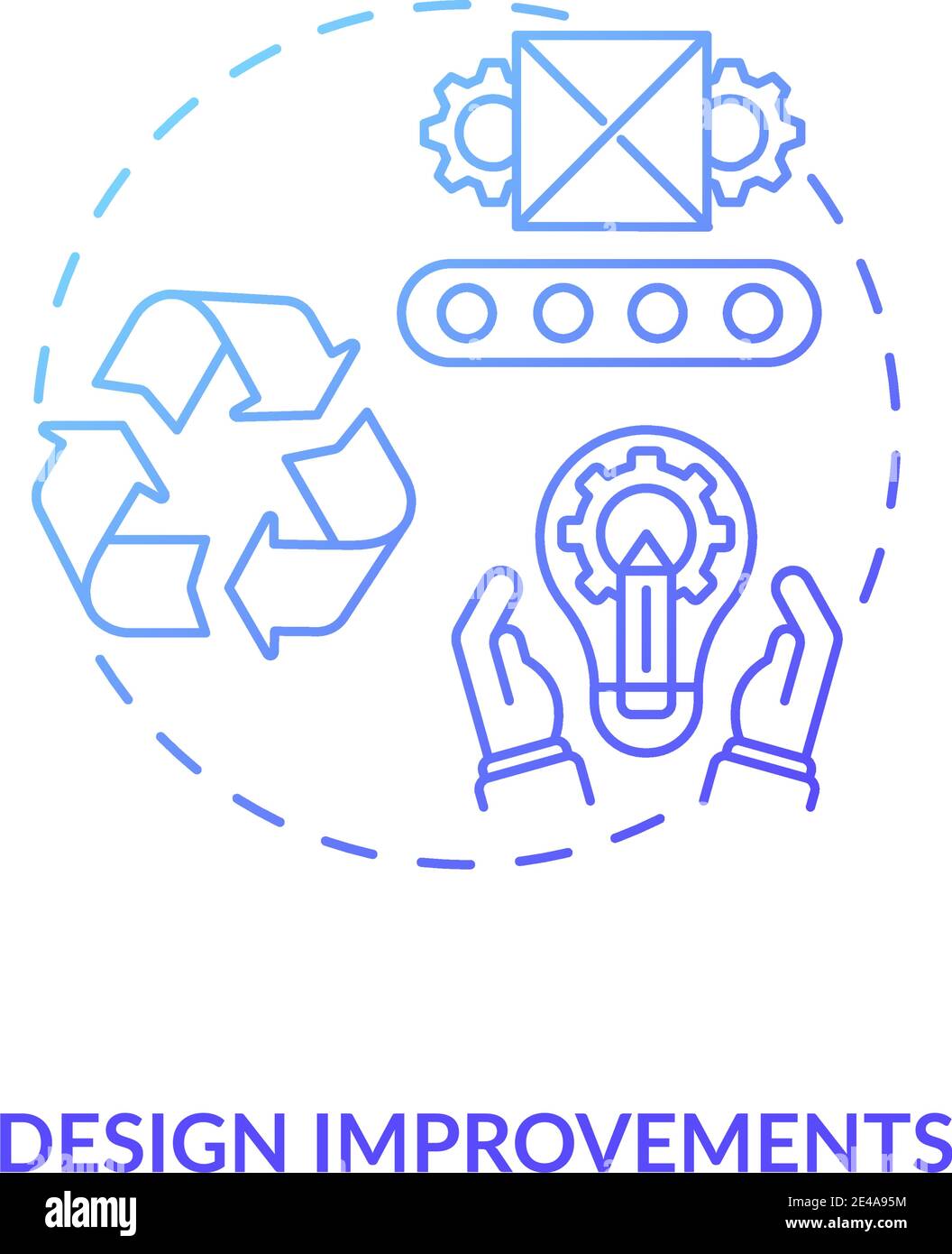Design improvements concept icon Stock Vector Image & Art - Alamy