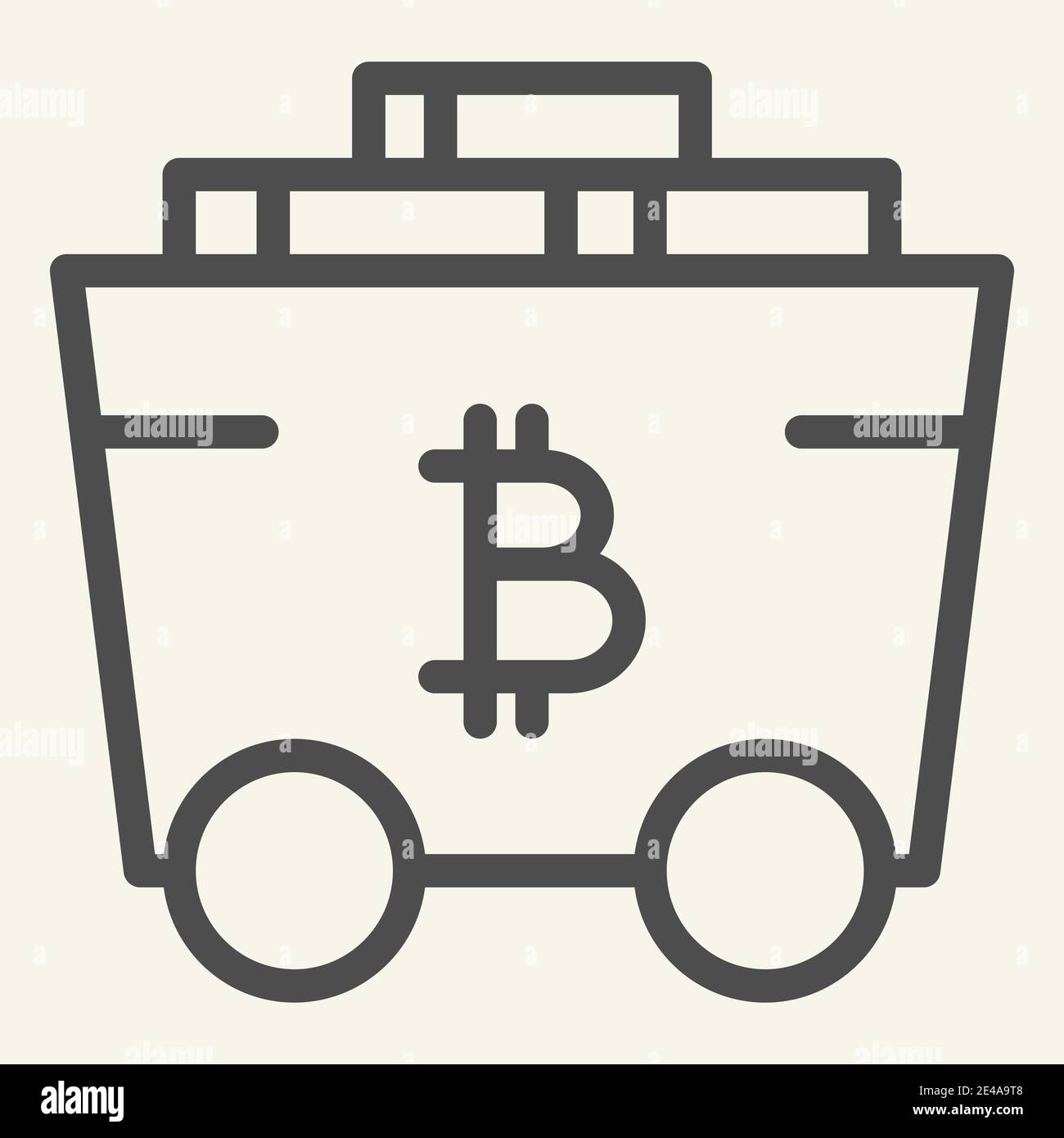 Mine train Stock Vector Images - Alamy