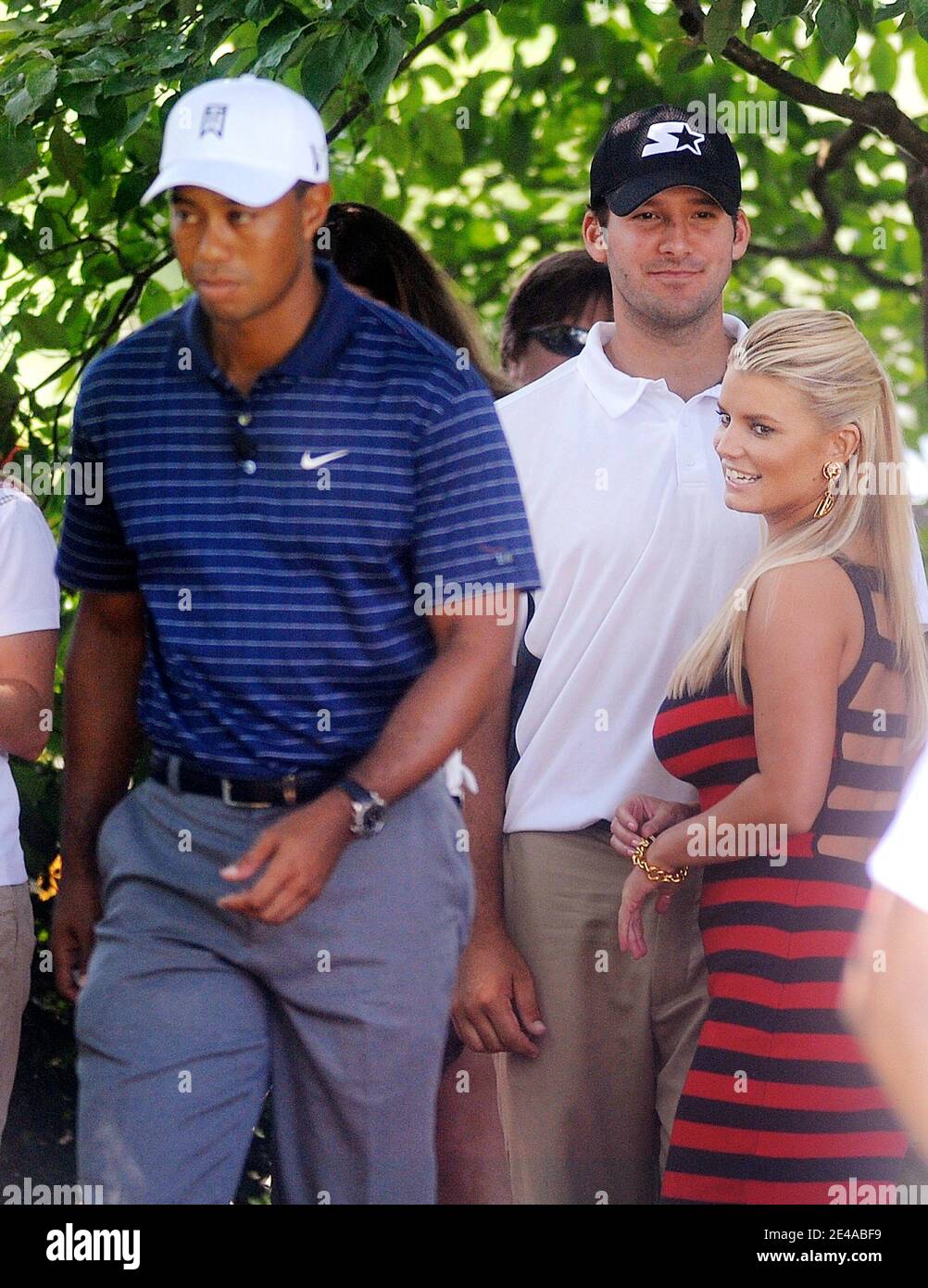 Jessica Simpson Tony Romo Golf