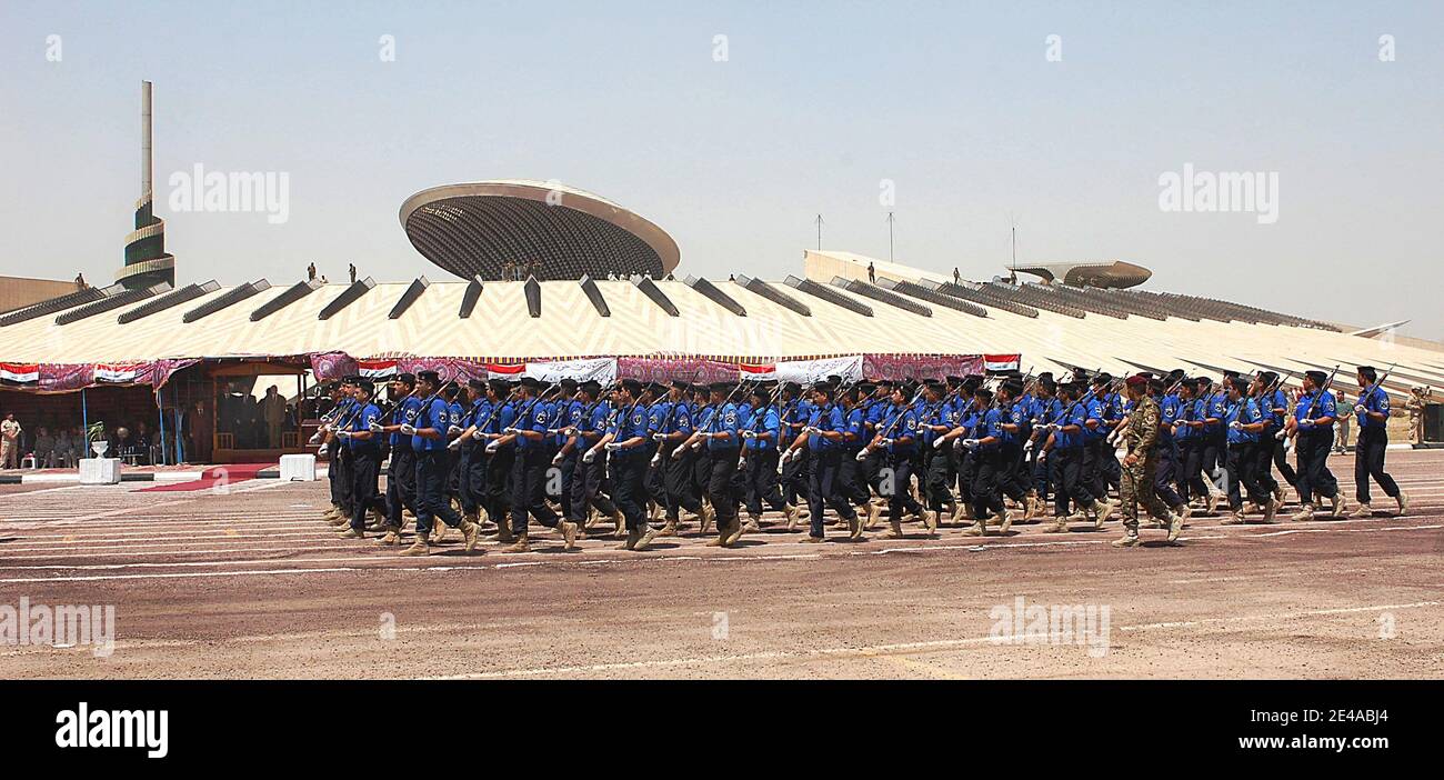 Iraqi security forces passed for review before those representing Iraqi ...