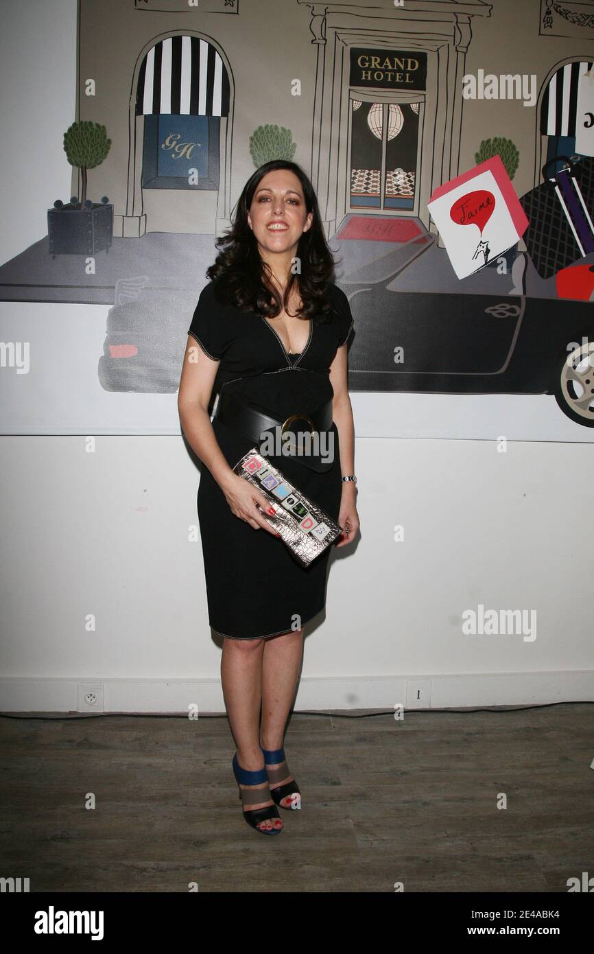 Designer Barbara Rihl attending a launching of a her bag new collection ...