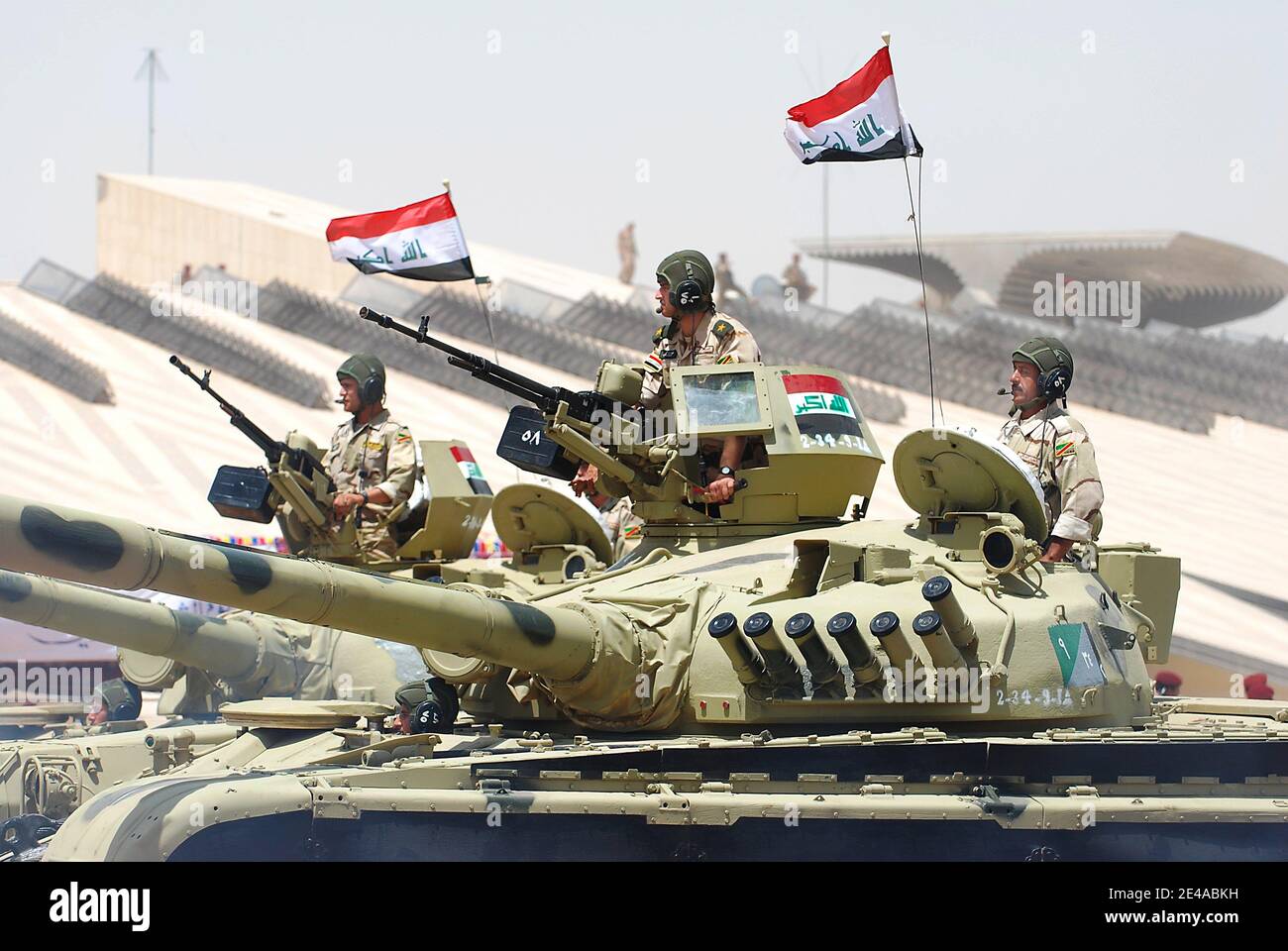 Iraqi security forces passed for review before those representing Iraqi ...