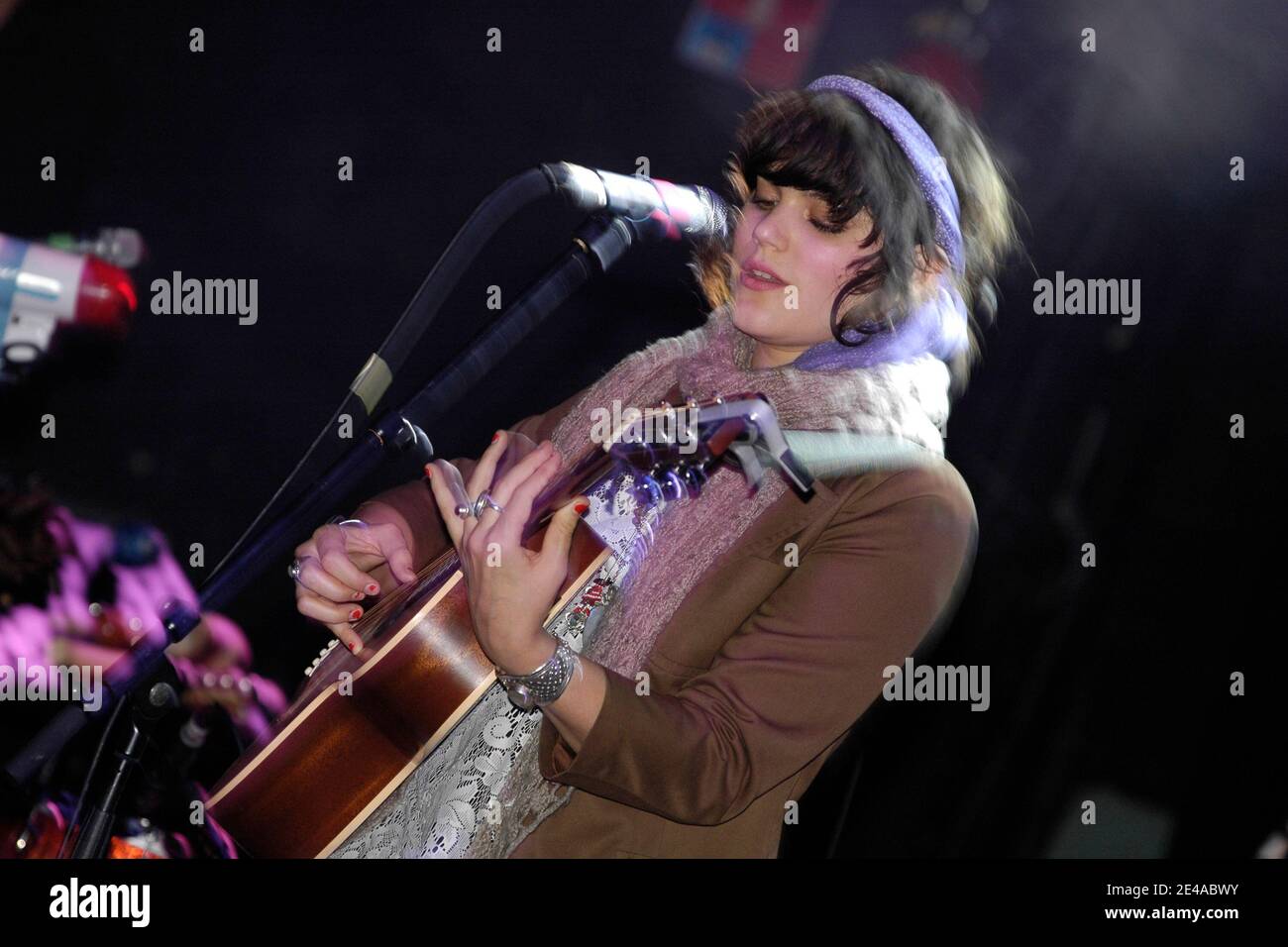 French singer Soko performs live on stage during 21th edition of the ...