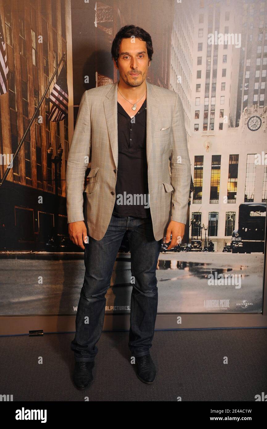 French actor Vincent Elbaz arriving for the French premiere of 'Public ...