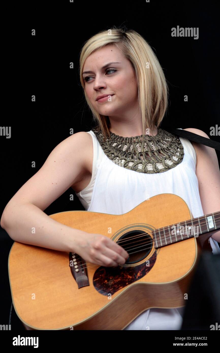 Amy McDonald performs live during the Main Square Festival 2009 in ...