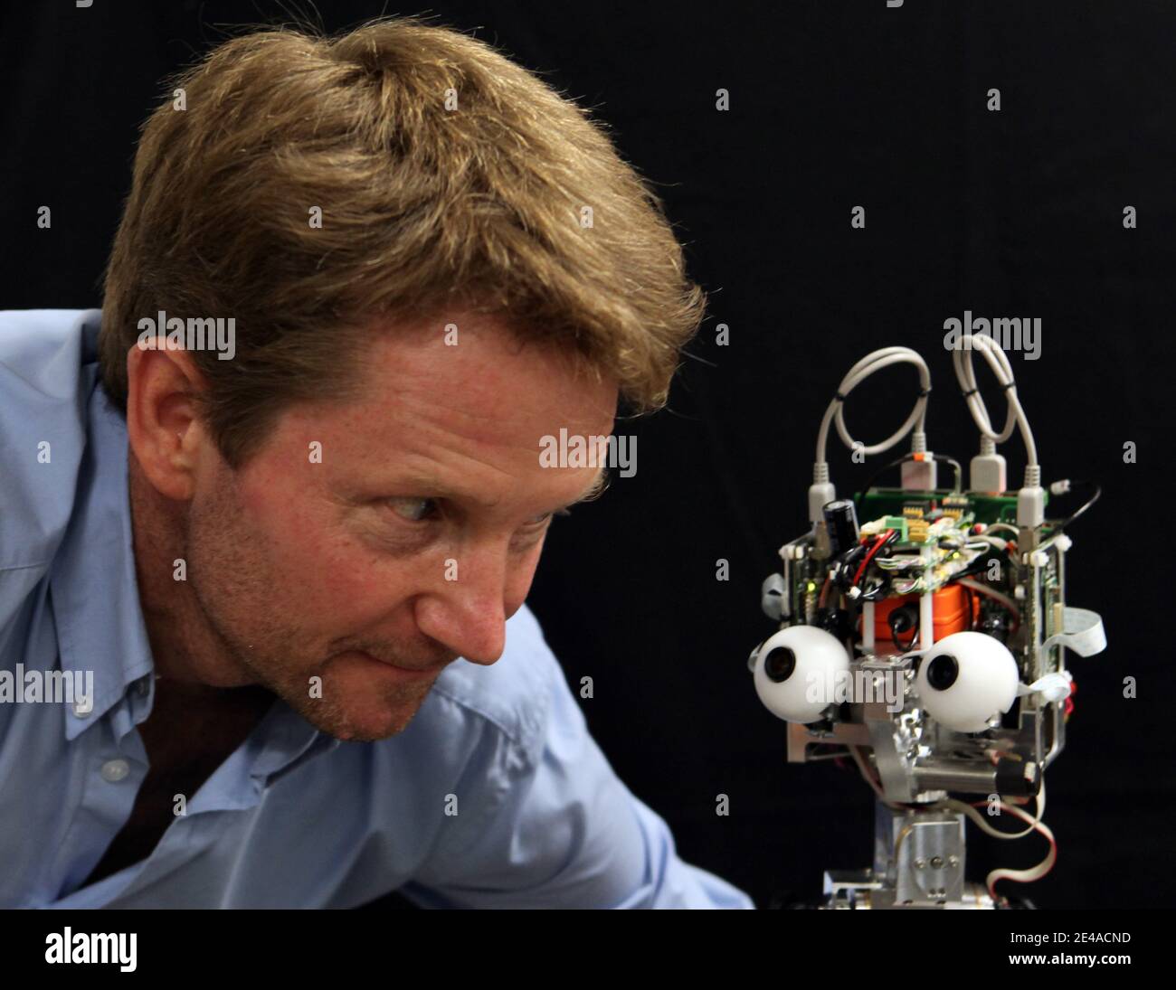"Peter Ford Dominey presents the new humanoid robot called ""icub ...