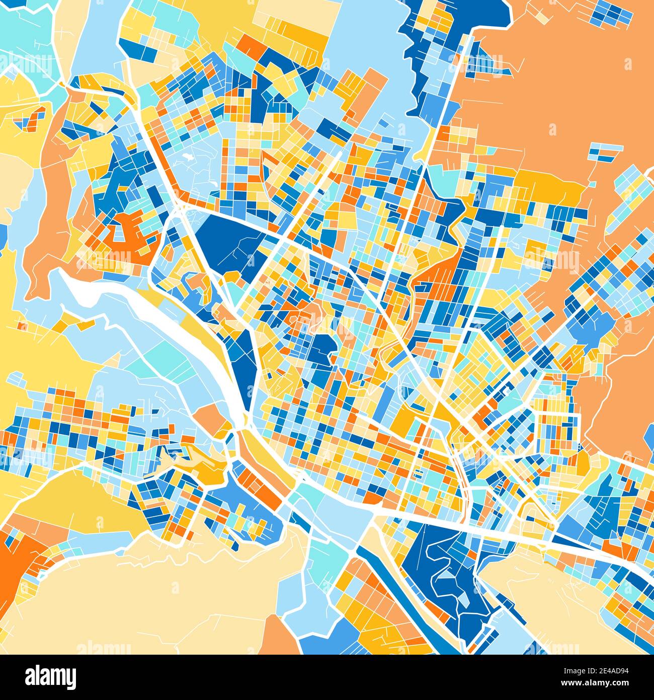 Map of tarija, bolivia hi-res stock photography and images - Alamy