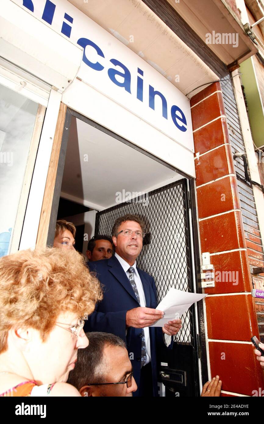 Daniel Duquenne, candidat en tete d'une liste republicaine de gauche ...