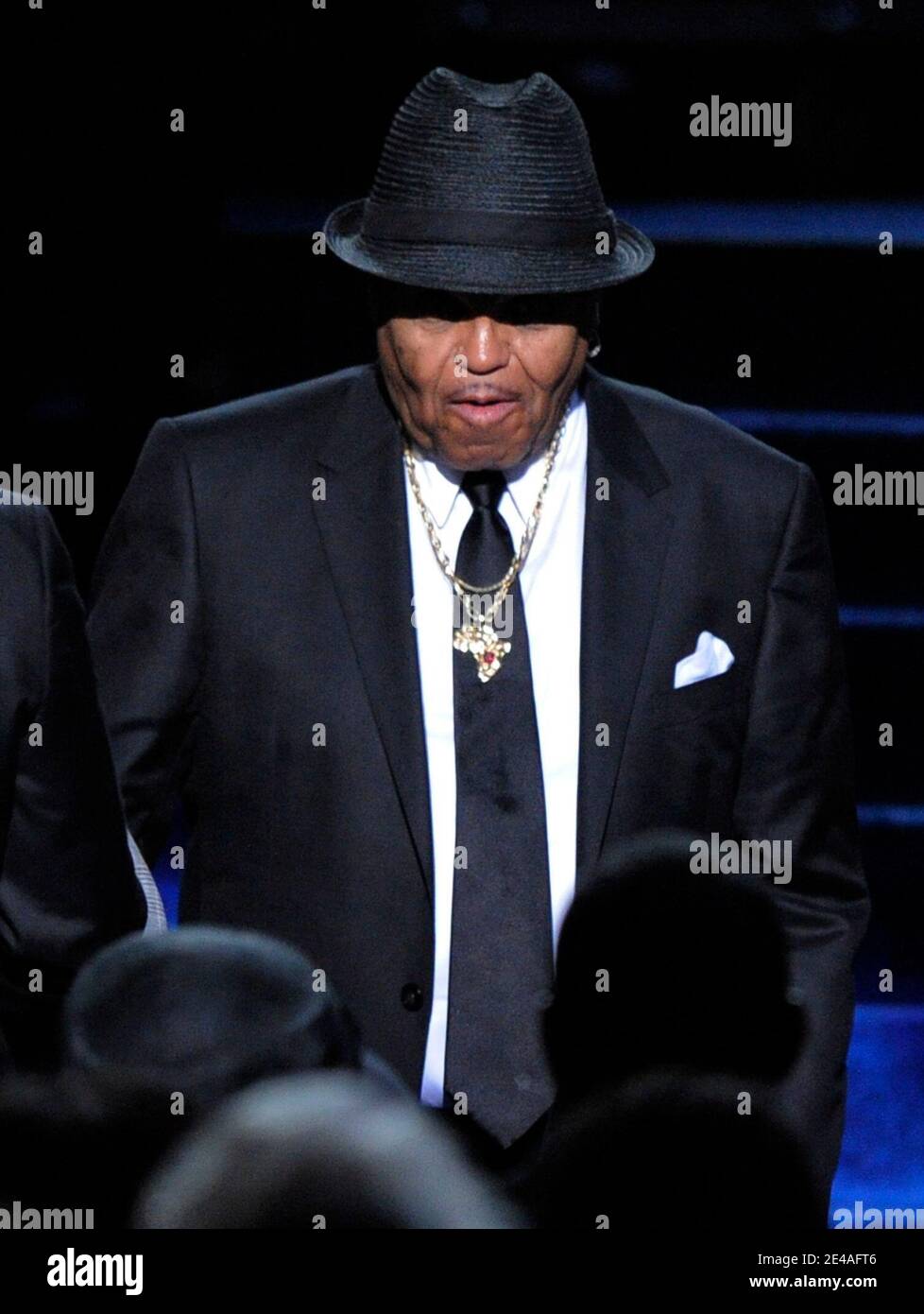 Joe Jackson during the memorial service for Michael Jackson at the ...