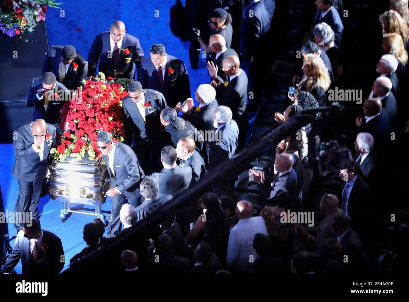 Michael Jackson In Coffin