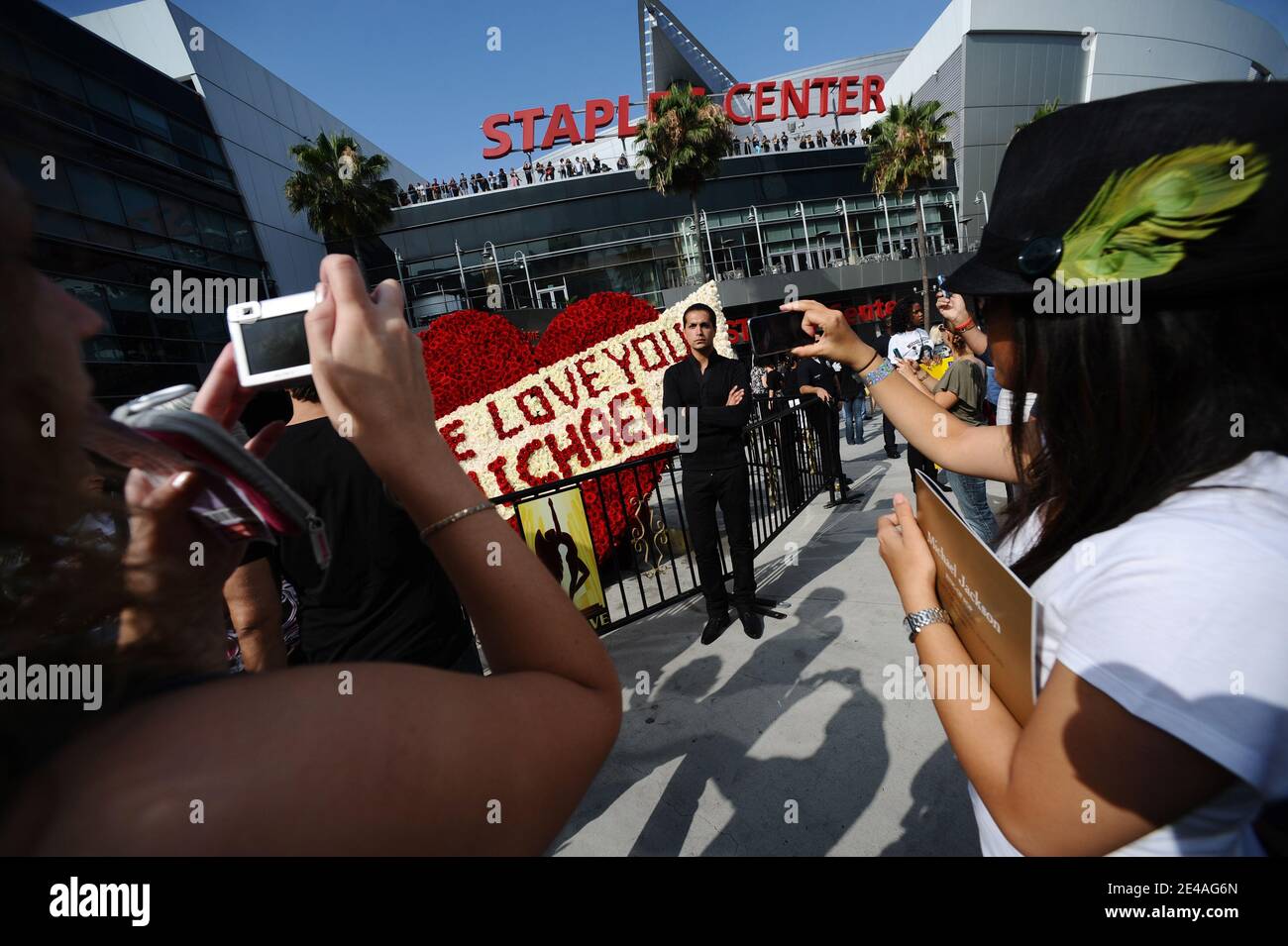 Memorial de michael jackson hi-res stock photography and images - Alamy