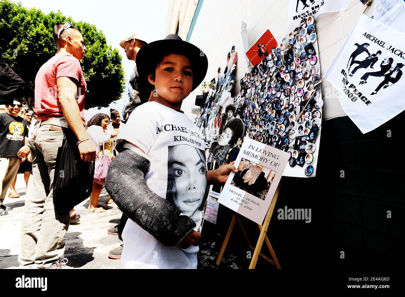 Memorial de michael jackson hi-res stock photography and images - Alamy