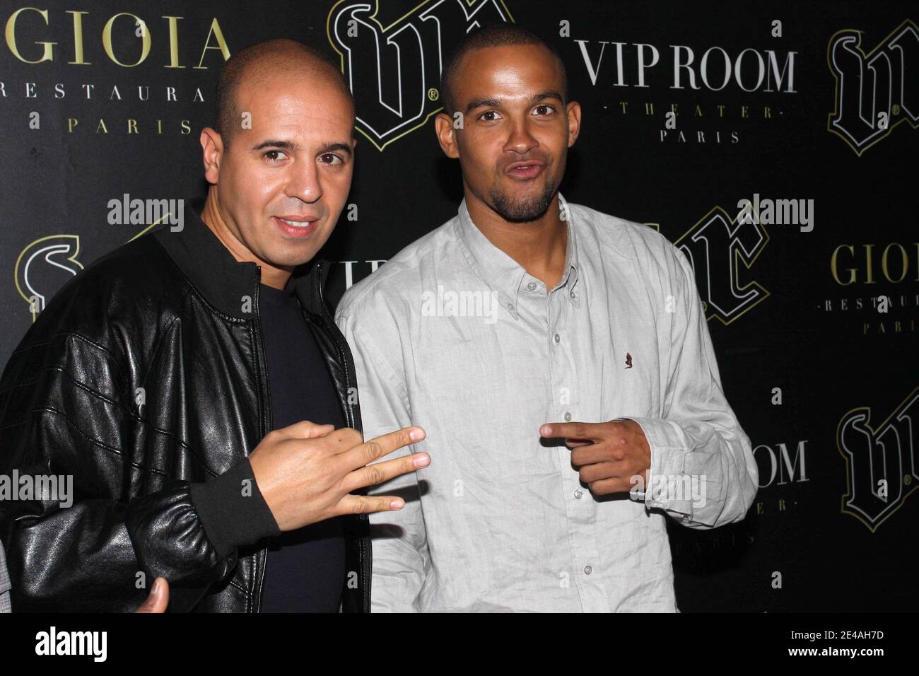 Tony Parker brother's TJ Parker and DJ Cut killer at the 'VIP ROOM' in ...