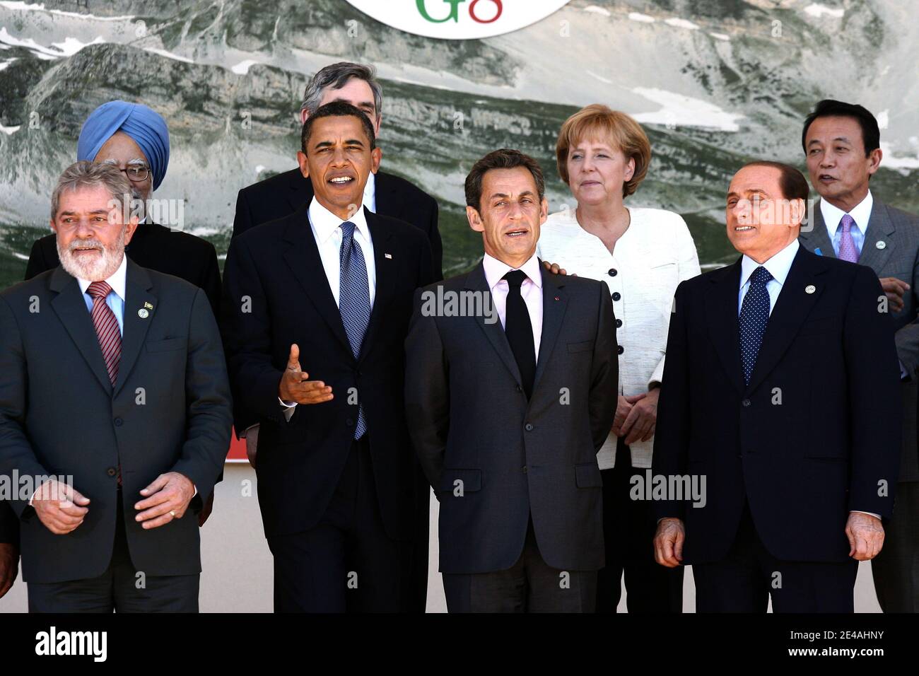 Taro aso 2009 g8 hi-res stock photography and images - Alamy