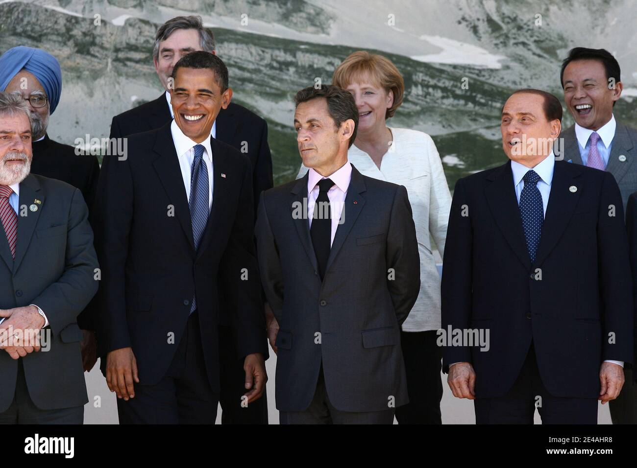 Taro aso 2009 g8 hi-res stock photography and images - Alamy