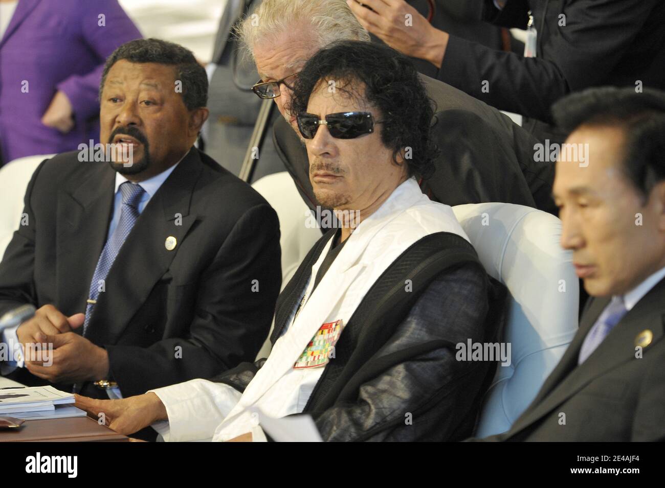 Muammar gaddafi italy hi-res stock photography and images - Alamy