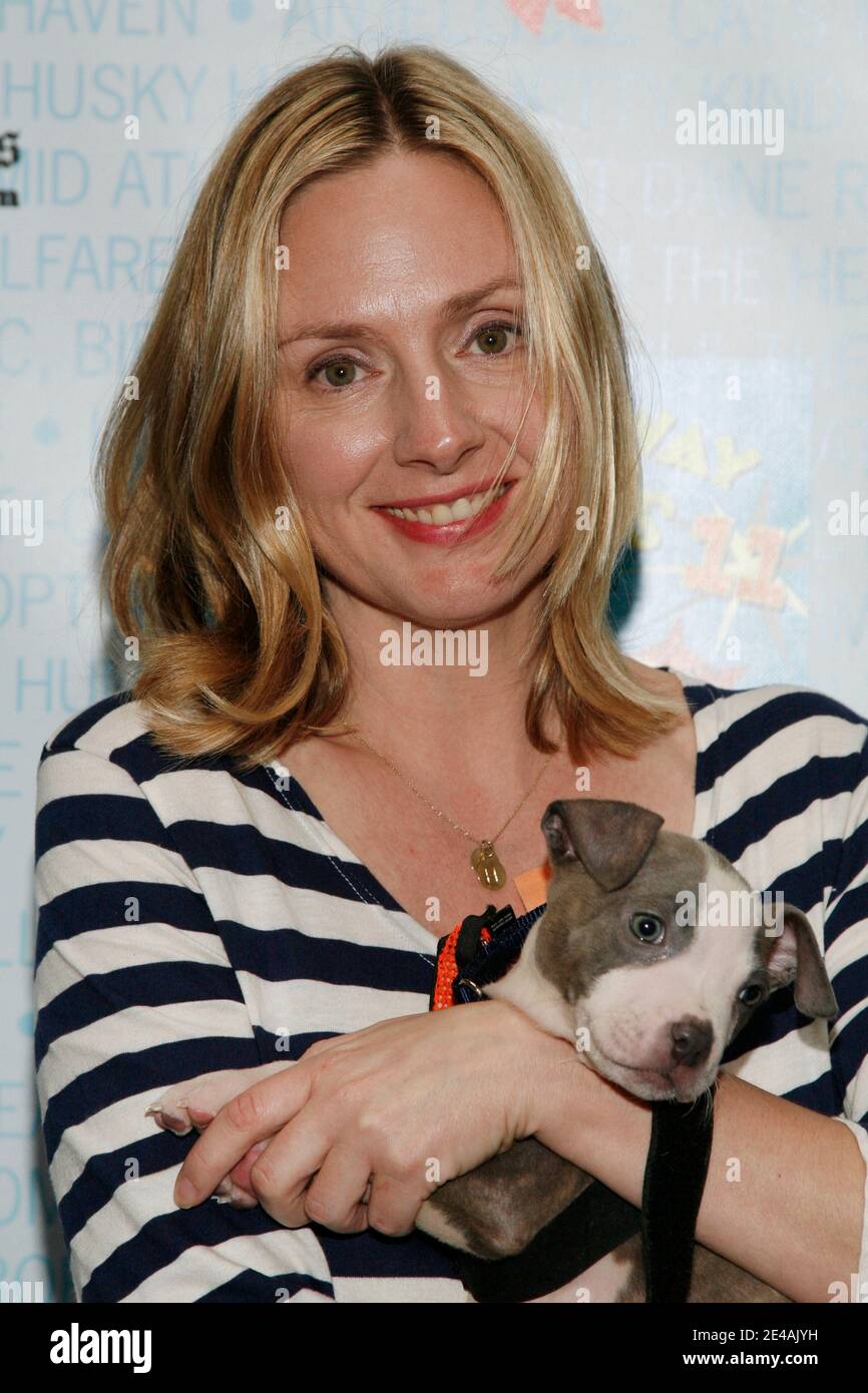 Actress Hope Davis attends the 11th Annual Broadway Barks in Shubert ...