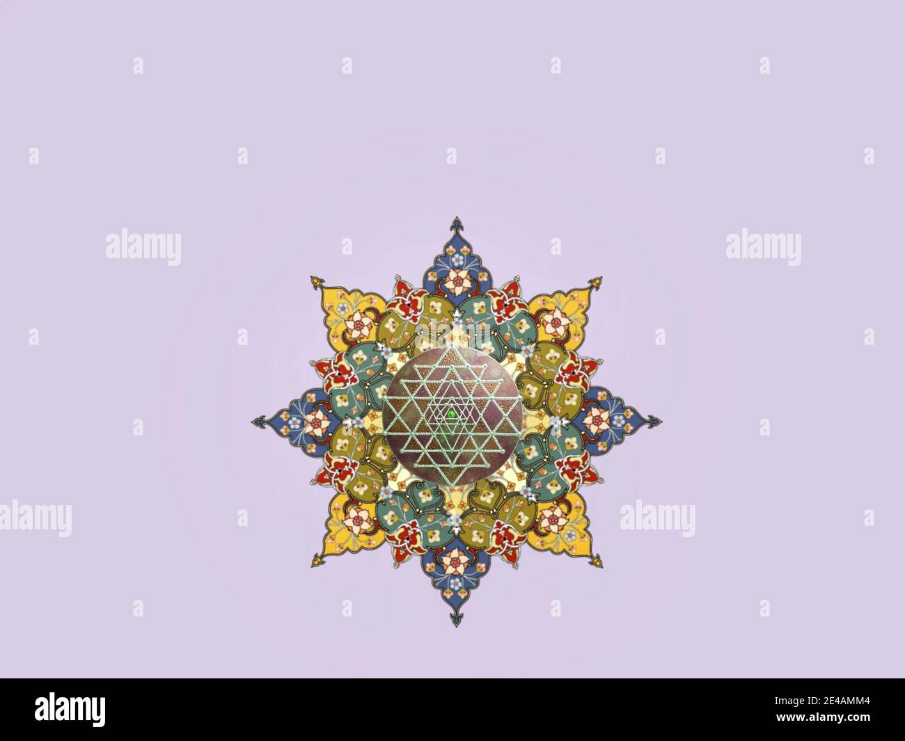 Spiritual background for meditation with sacred geometry Stock Photo ...