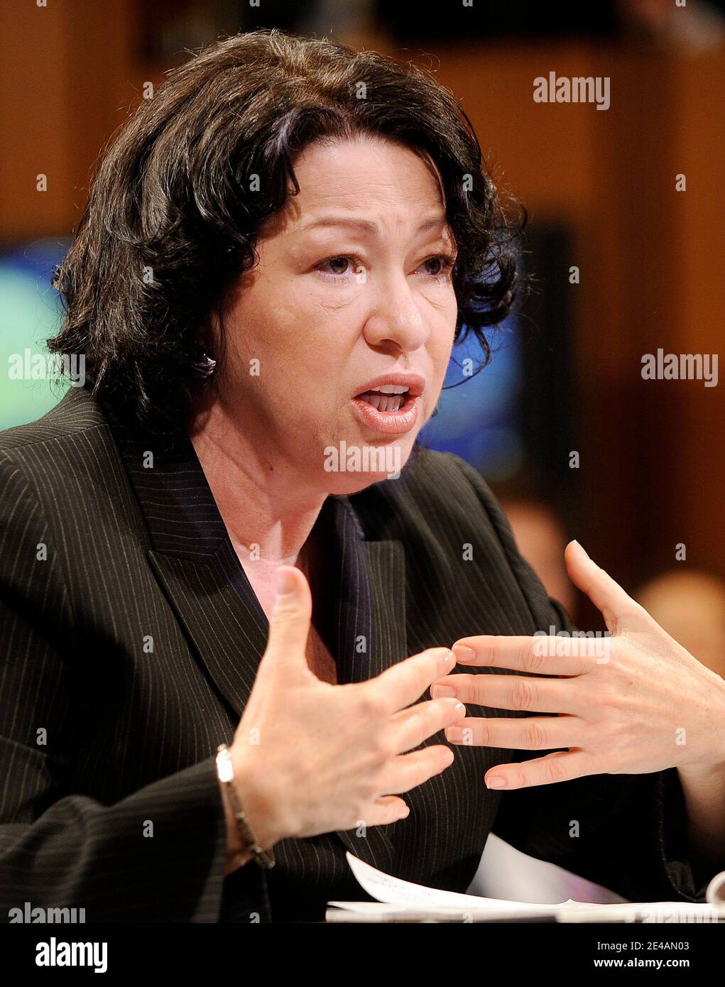 Supreme Court nominee Sonia Sotomayor answers questions on the third ...