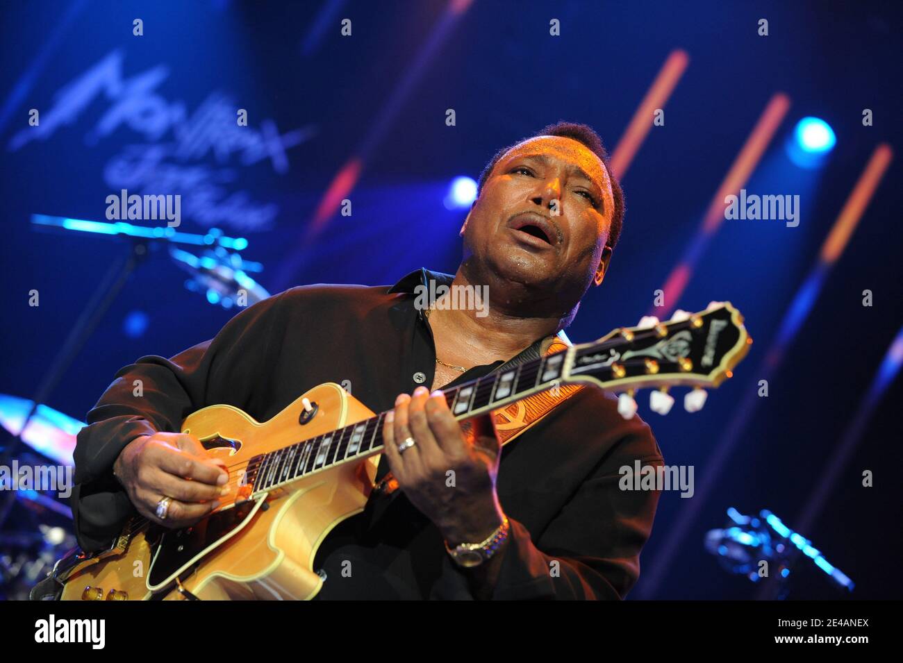 George Benson performs at Montreux Jazz Festival in Montreux ...
