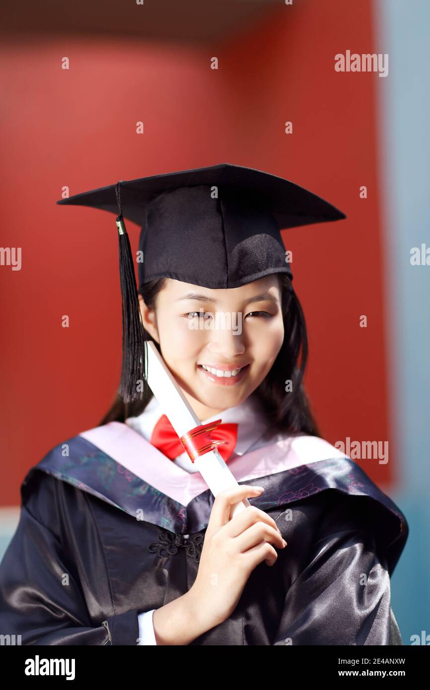 Portrait of female university graduates high quality photo Stock Photo ...