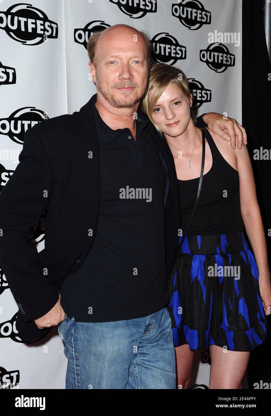"Paul Haggis and daughter Katie Haggins attend the premiere of ""Fish ...