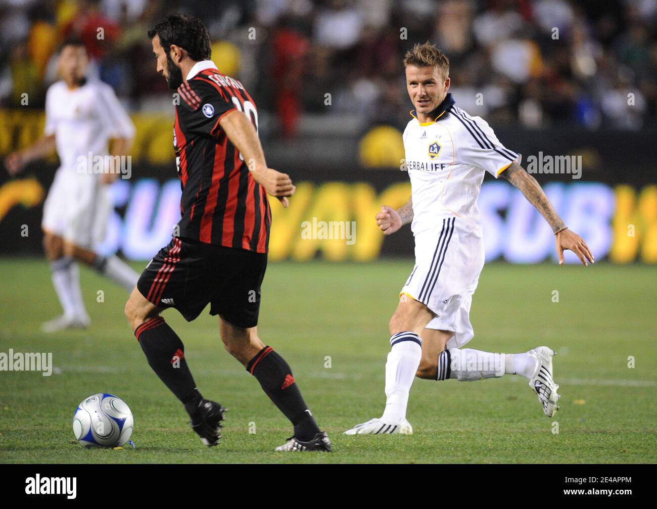 David beckam ac milan hi-res stock photography and images - Alamy