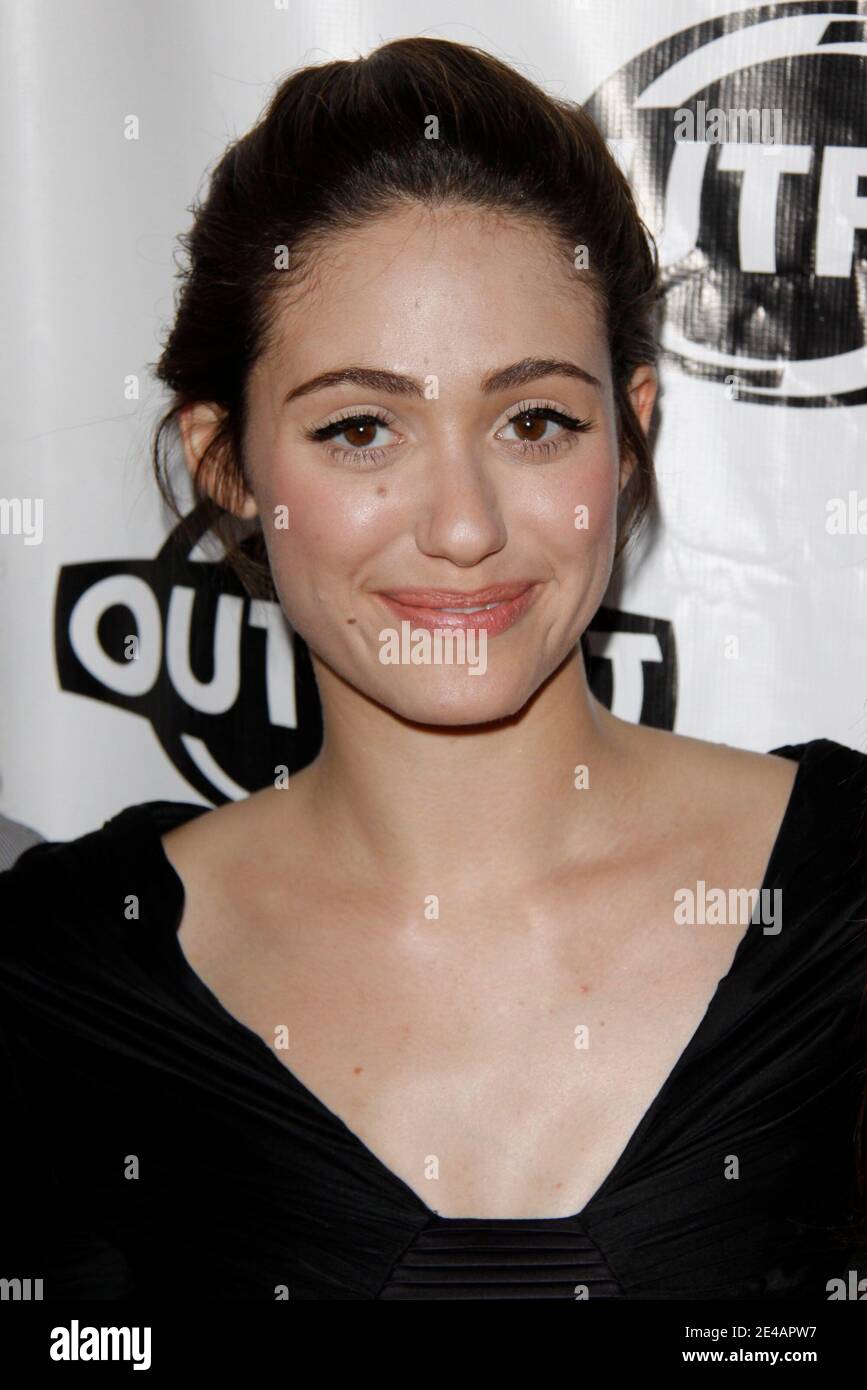 "Emmy Rossum arrives for The 2009 Outfest Closing Night Gala of ""Dare ...