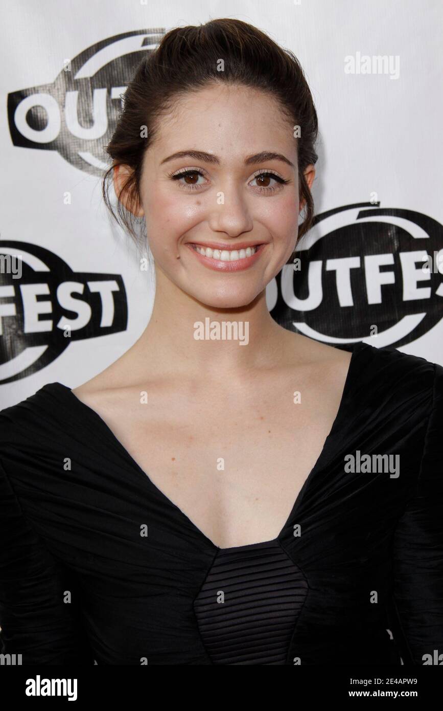 "Emmy Rossum arrives for The 2009 Outfest Closing Night Gala of ""Dare ...
