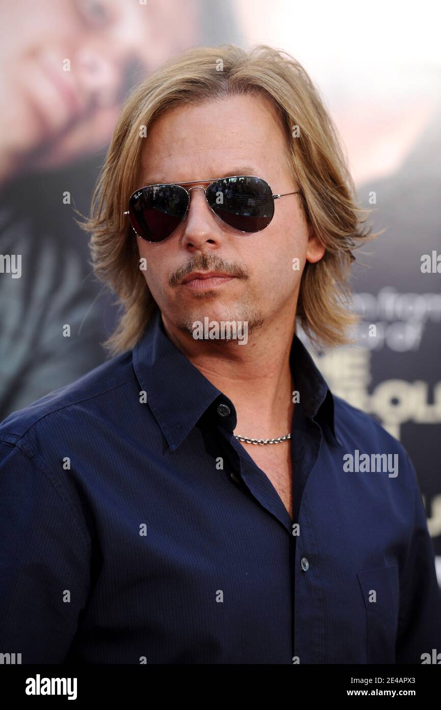 David Spade attending the premiere of 'Funny People' held at the ...