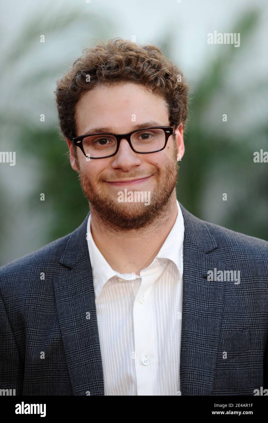 Seth Rogen attending the premiere of 'Funny People' held at the ...