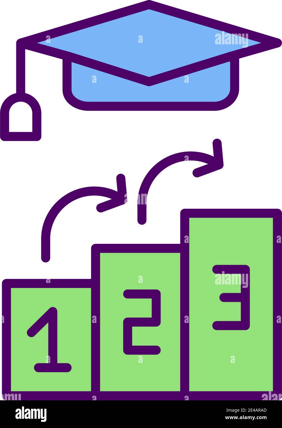 Improving career development RGB color icon Stock Vector Image & Art ... Improving career development RGB color icon Stock Vector Image & Art ...