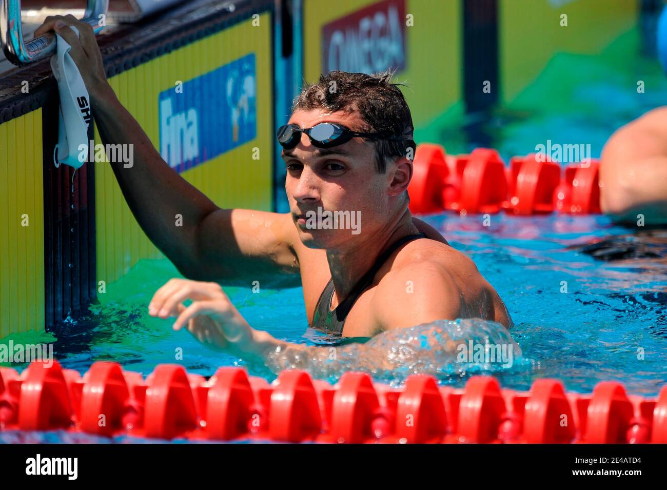 USA's Eric Shanteau swimming the 100 Meters Breastsroke at the FINA ...