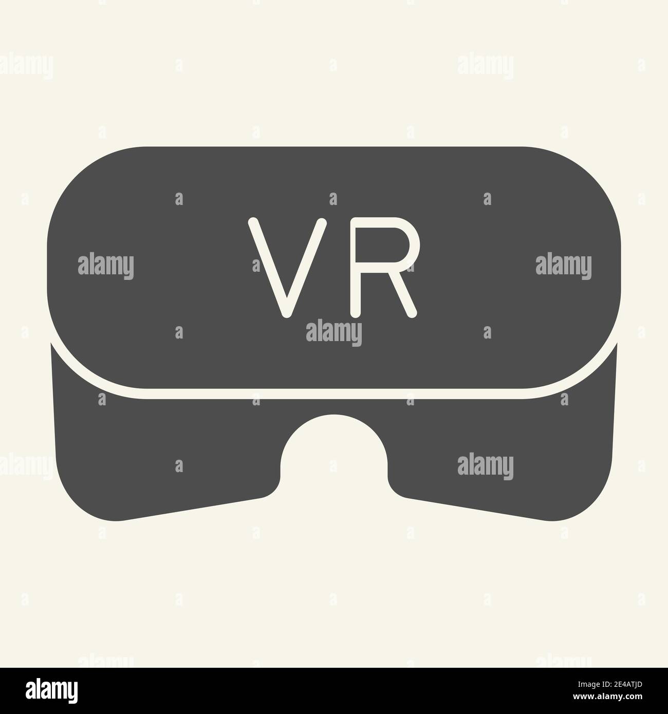 Vr headset icon Stock Vector Images - Alamy