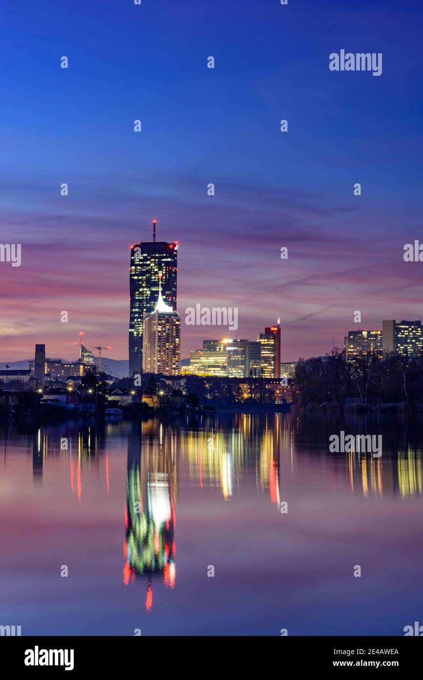 Hochhaus Neue Donau Tower High Resolution Stock Photography and Images ...