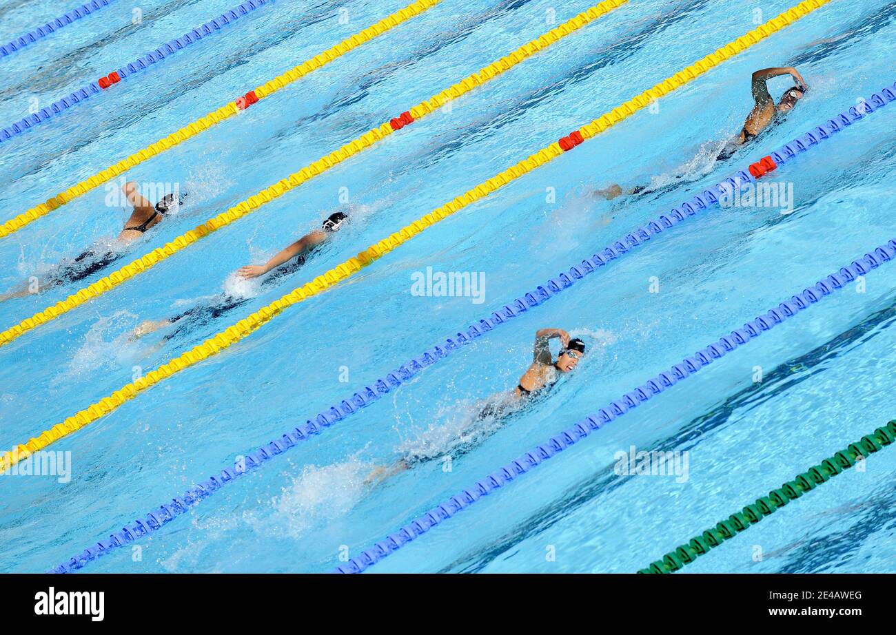 200m freestyle on july 28, 2009 hi-res stock photography and images - Alamy