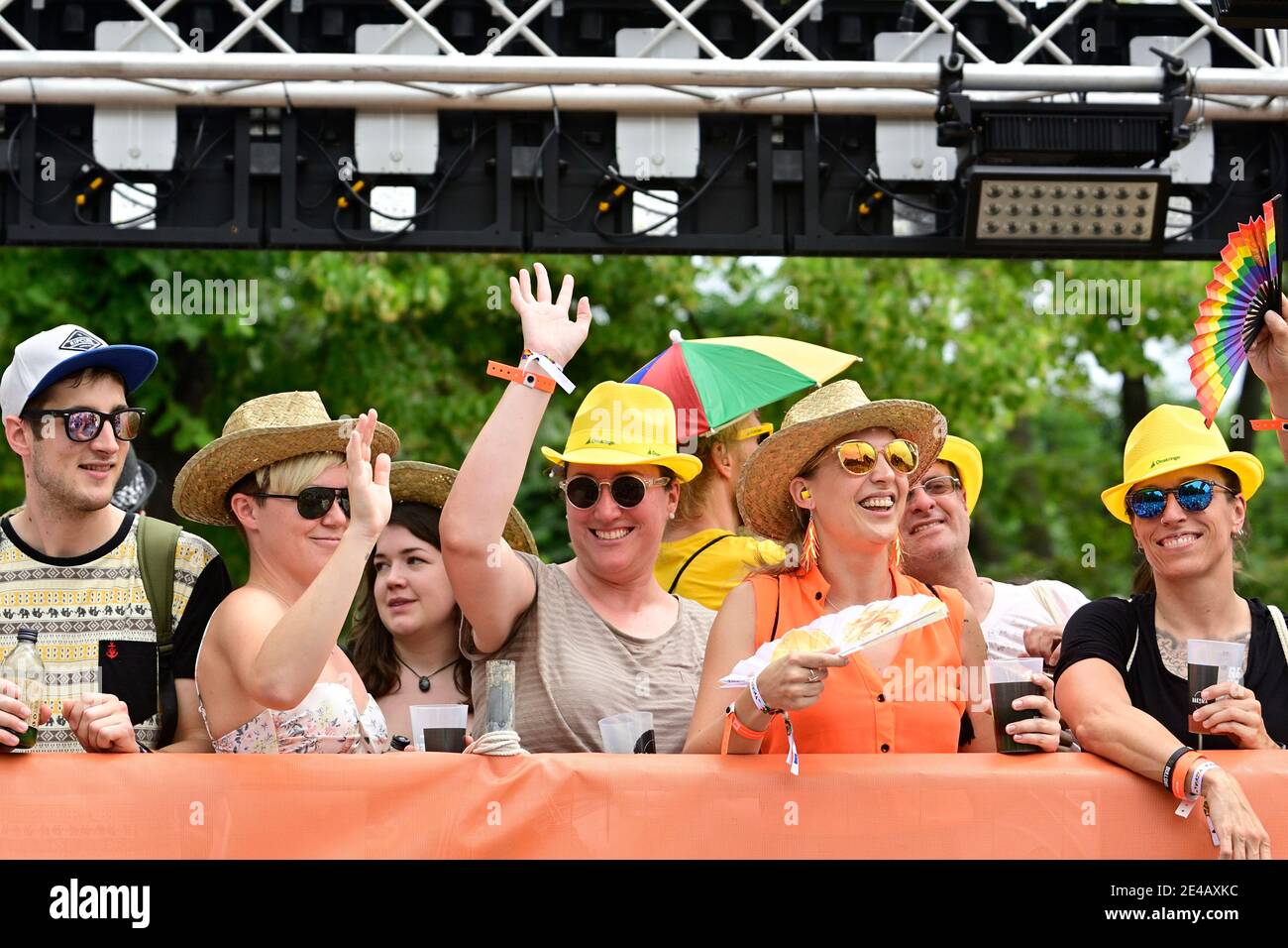 Vienna, Austria. June 15, 2019. Rainbow Parade 2019, EuroPride in ...