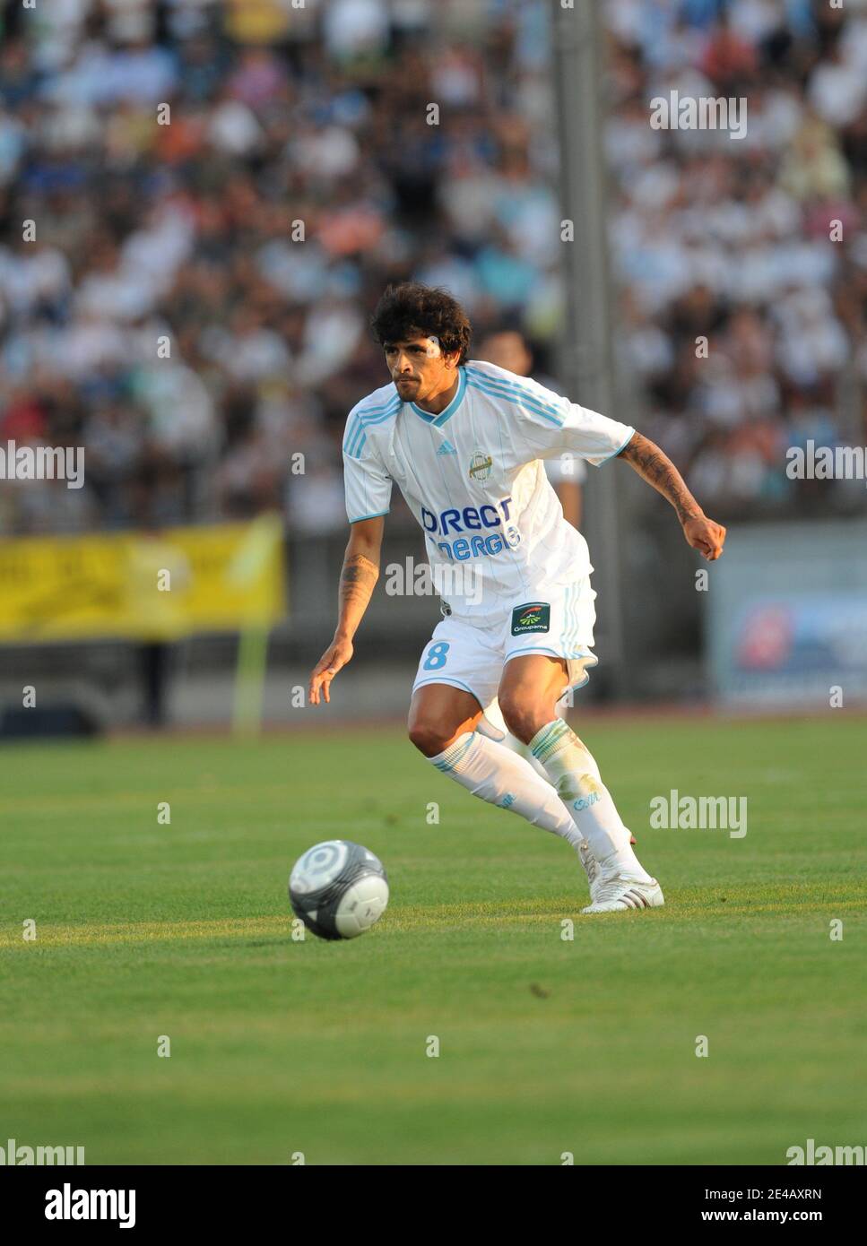 OM's Didier Deschamps during the friendly match, Olympique de Marseille ...