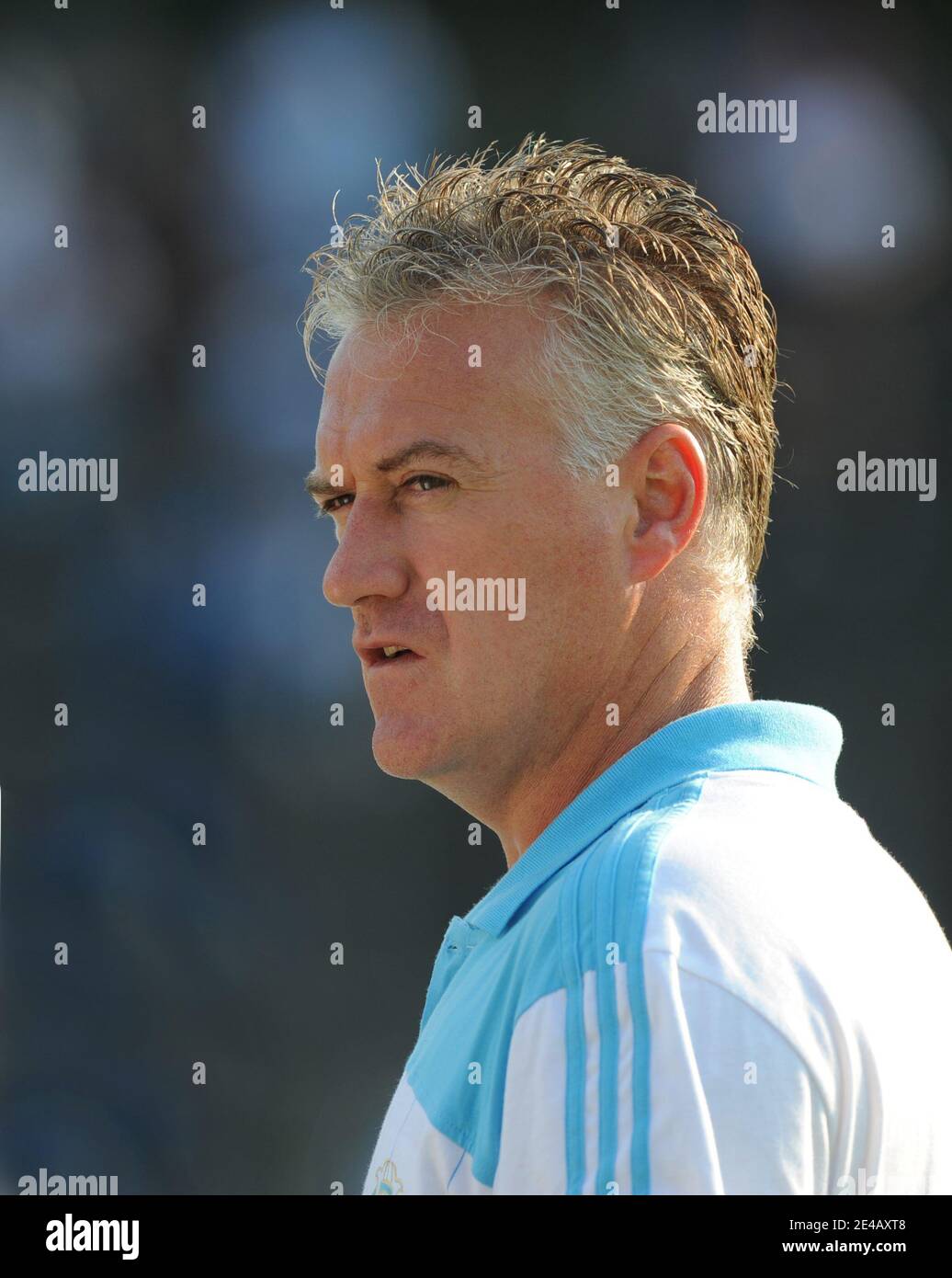 OM's Didier Deschamps during the friendly match, Olympique de Marseille ...