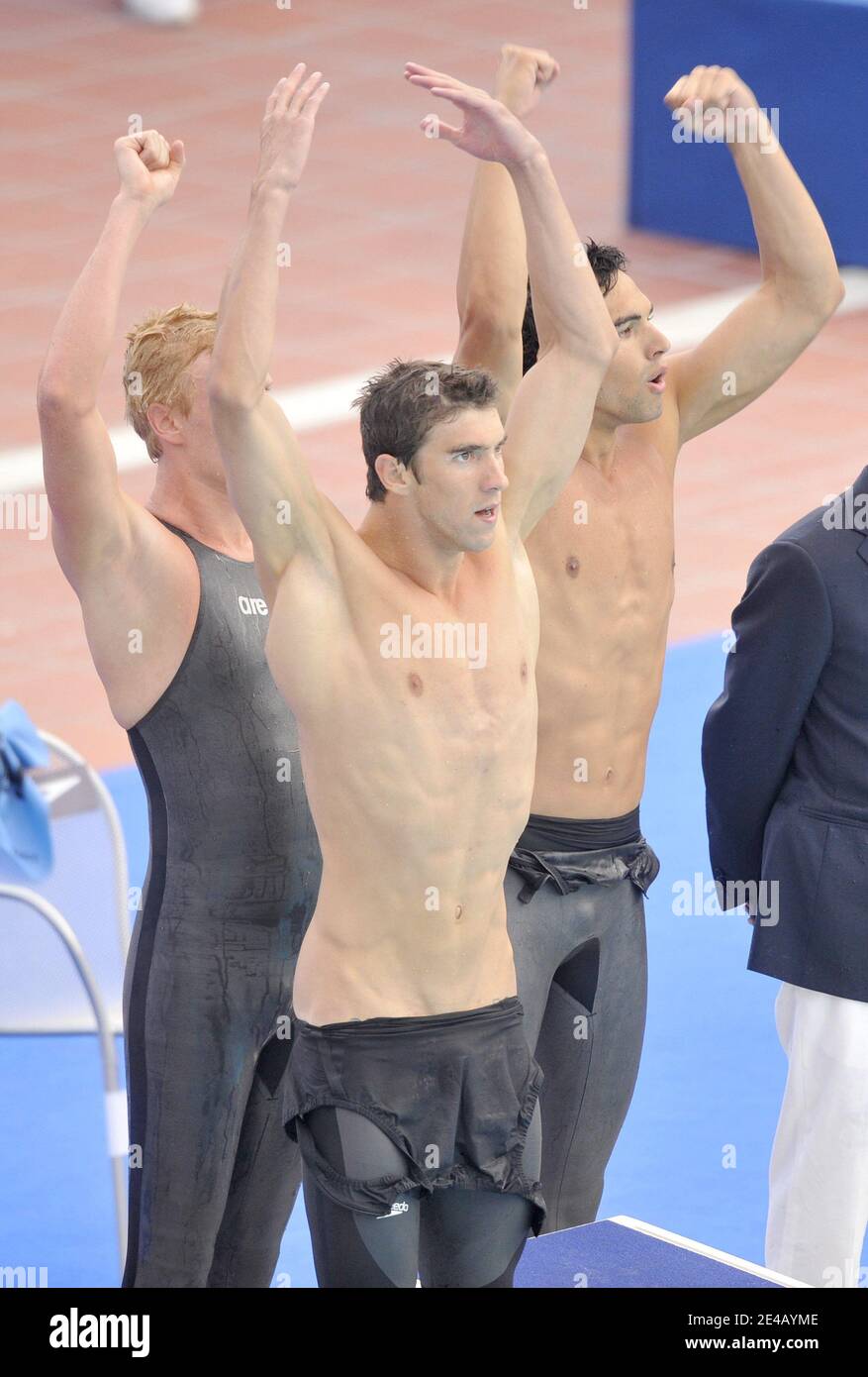 American Men's 4x200m Freestyle relay (Michael Phelps, Ricky Berens ...
