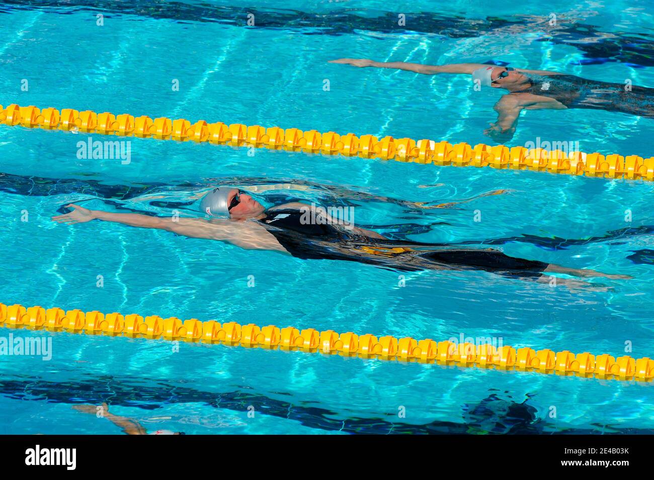 100 meters backstroke hi-res stock photography and images - Alamy