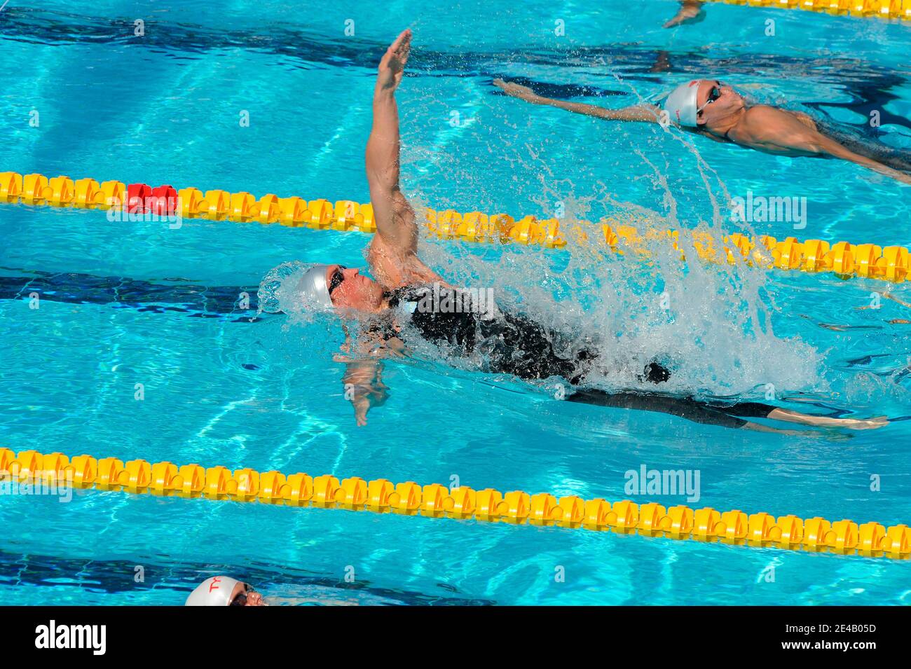 100 meters backstroke hi-res stock photography and images - Alamy