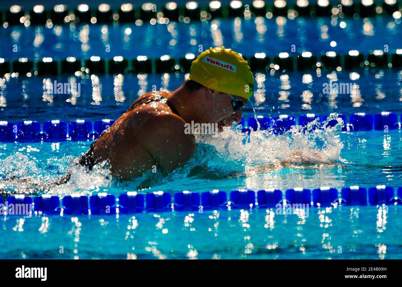 Illustration in the heats of the 400 Meters Individual Medley at the ...