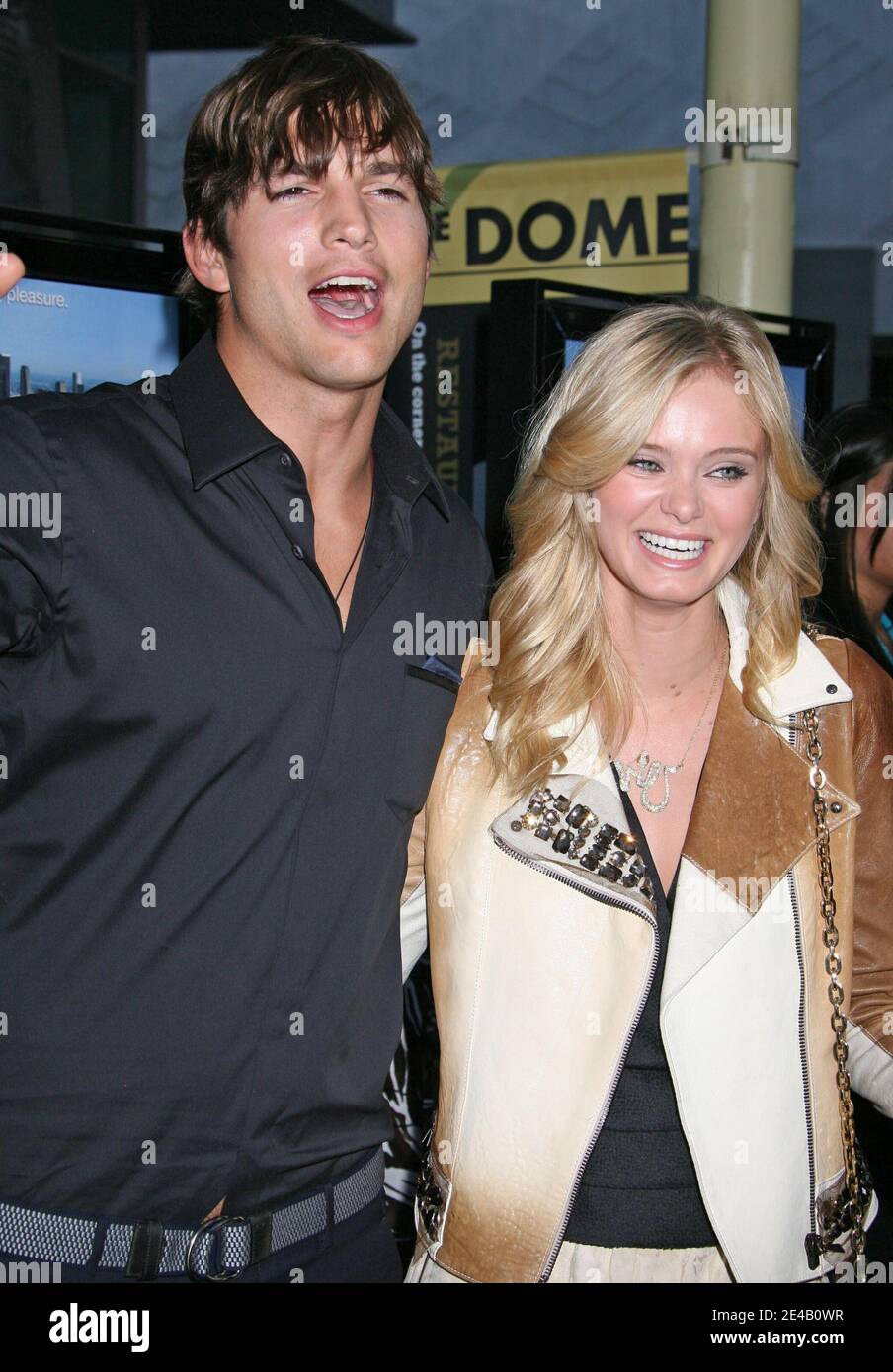 Ashton Kutcher, Sara Paxton arrive at the Los Angeles screening of ...