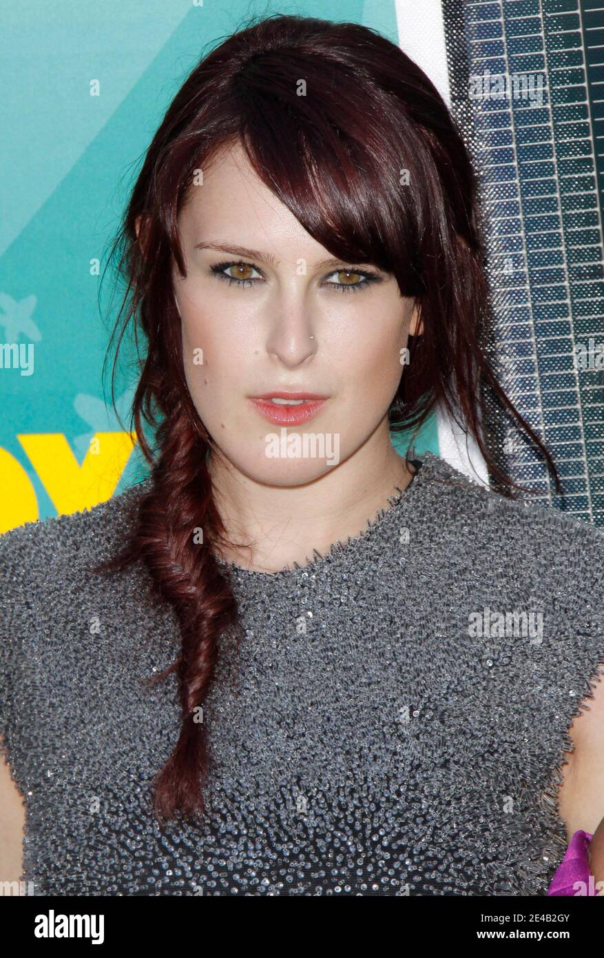 Rumer Willis attends the 2009 Teen Choice Awards, held at the Gibson ...