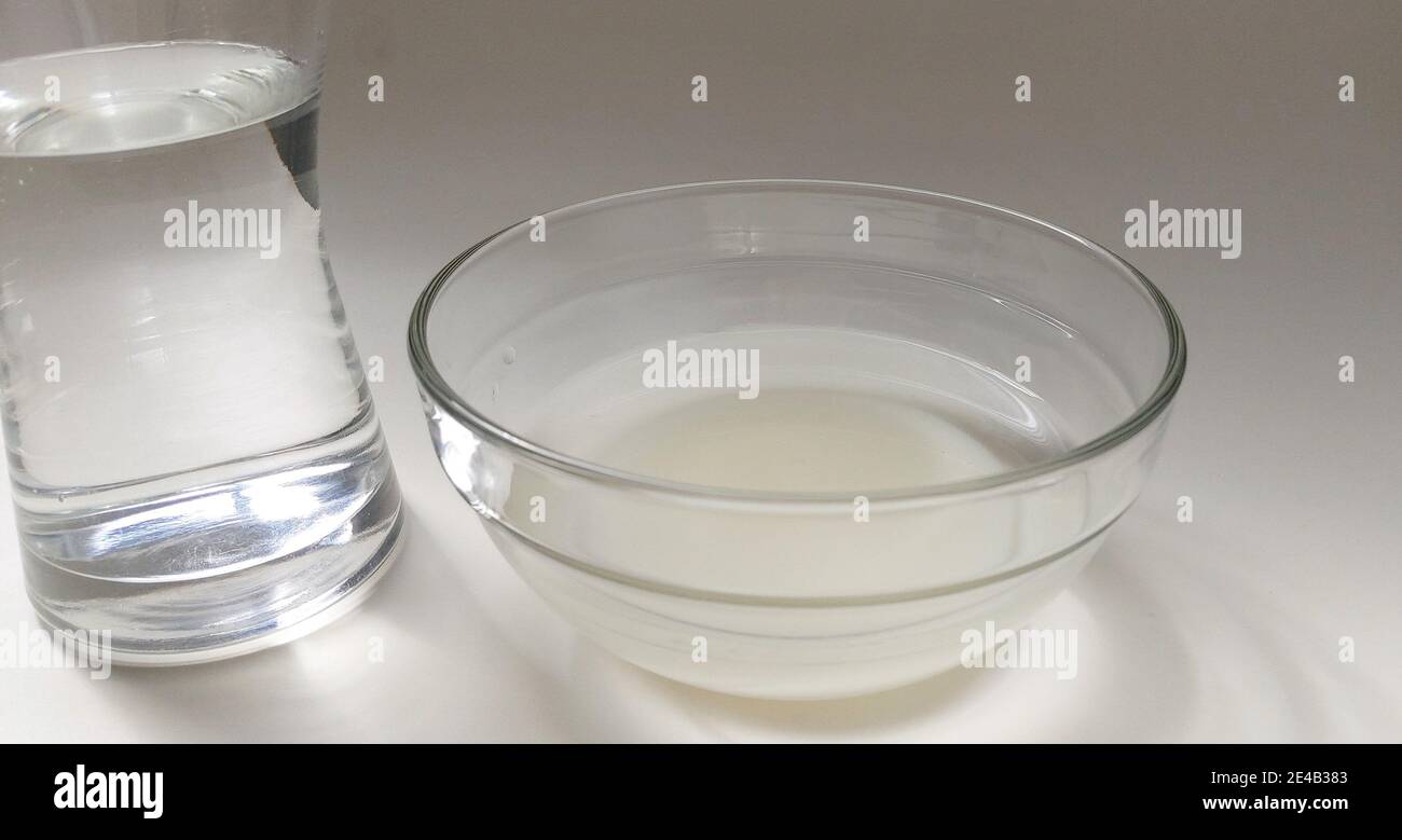 Dissolving sugar in water, São Paulo, Brazil Stock Photo - Alamy