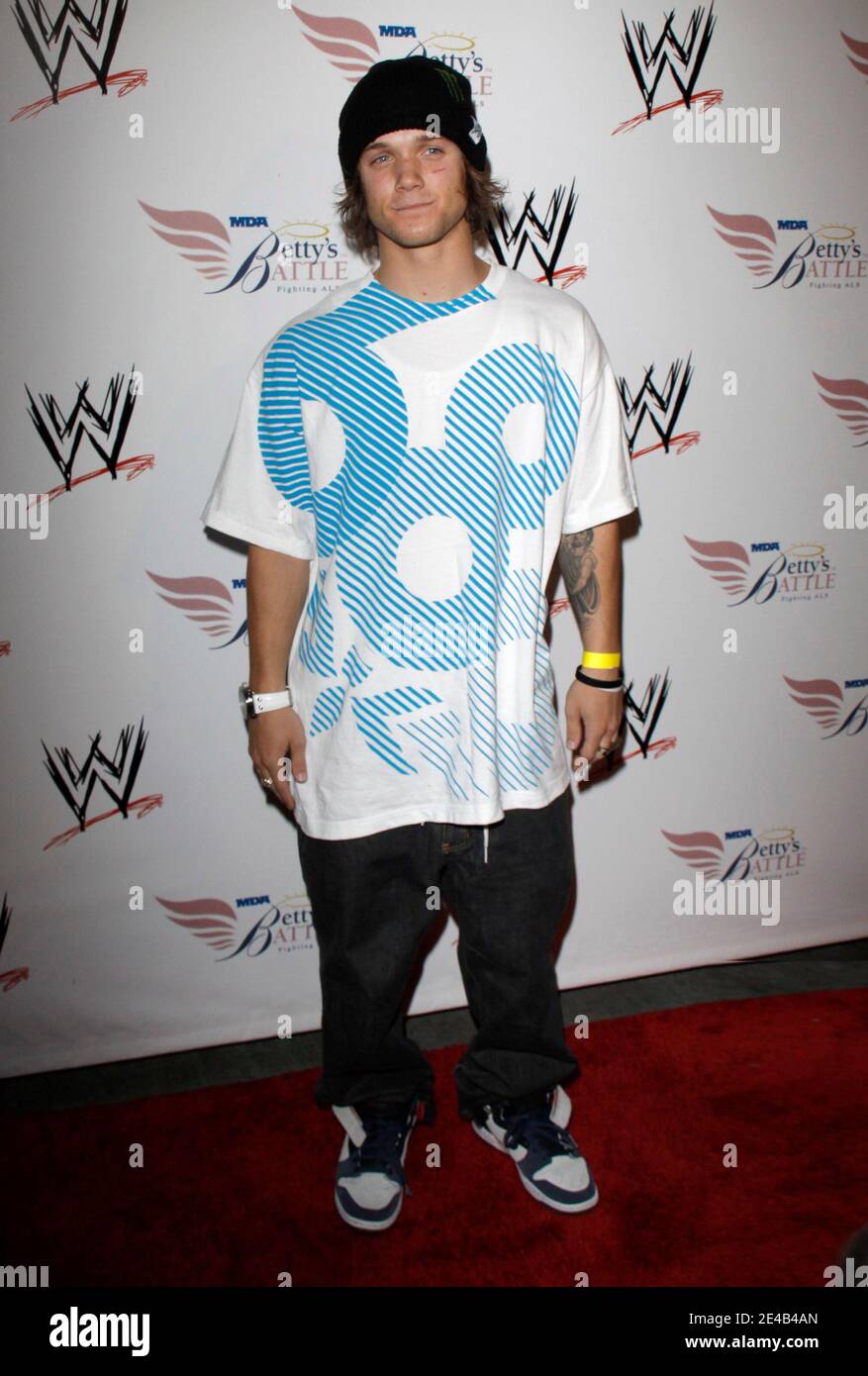 "Louie Vito arrives for SummerSlam Kickoff and Launch of ""Betty's ...