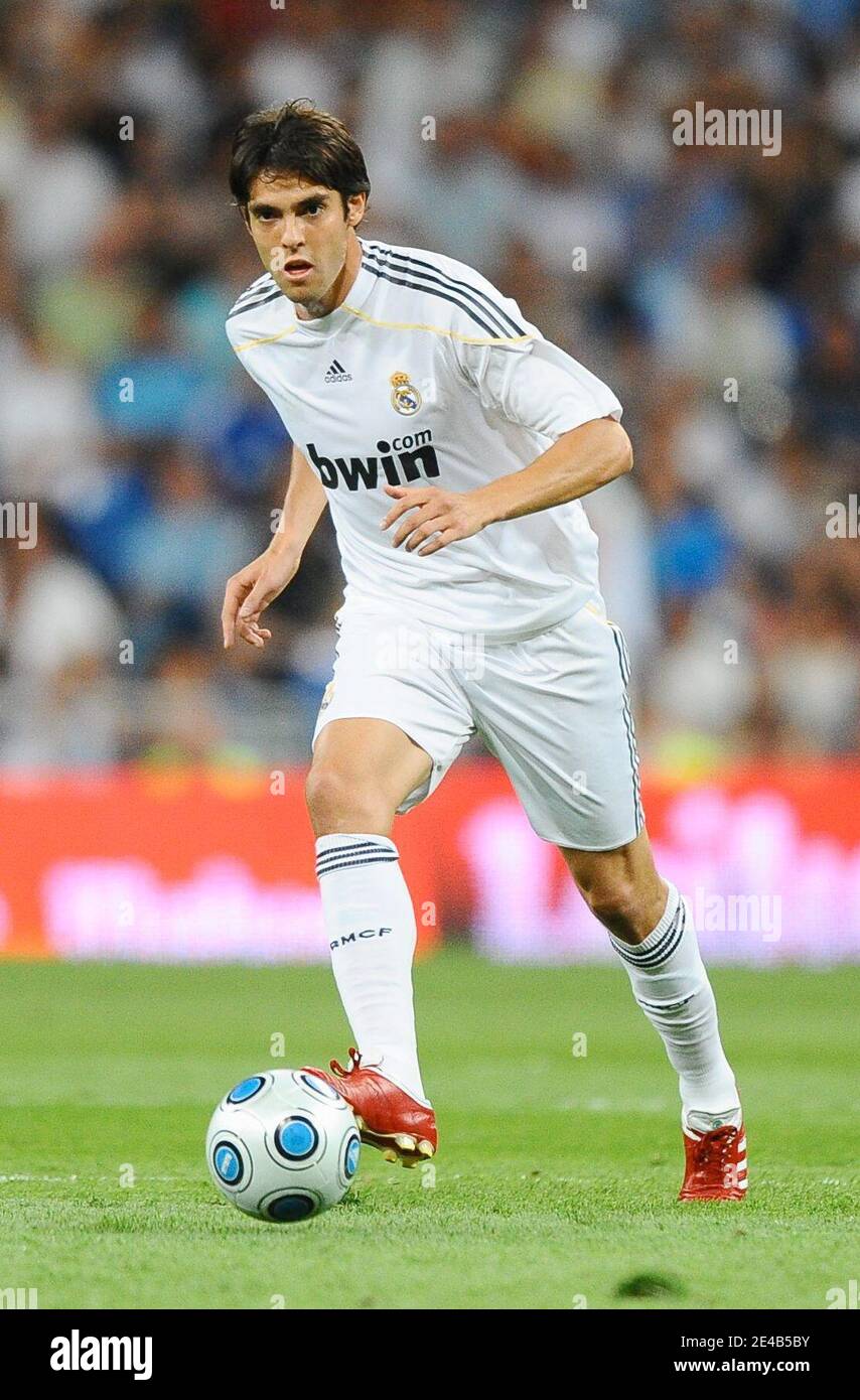 Real Madrid's Kaka during the Santiago Bernabeu Trophy Soccer Match ...