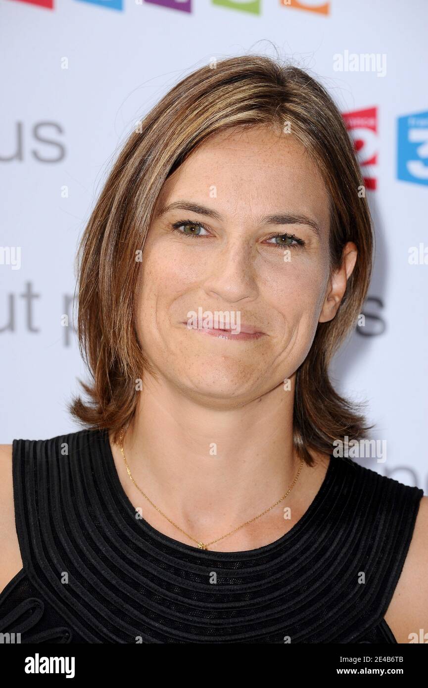 Claire Fournier arriving at the annual press conference of France ...