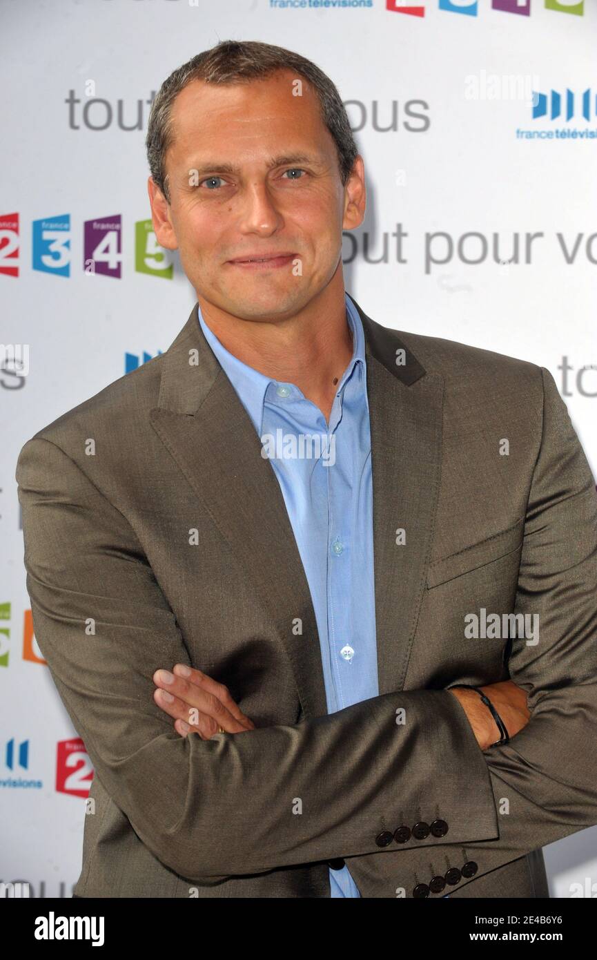 Louis Laforge arriving at the annual press conference of France ...